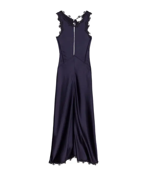 Isabel Marant Étoile Jadelia Lace Trim Midi Dress