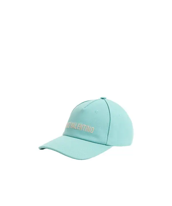 Valentino Garavani Chez Curved Peak Baseball Cap - Blue
