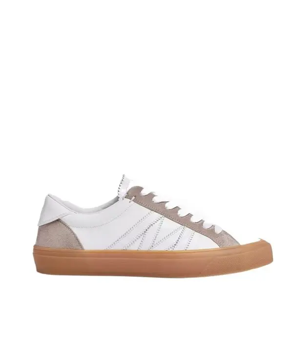 Moncler Monaco M Trainers - Optical White