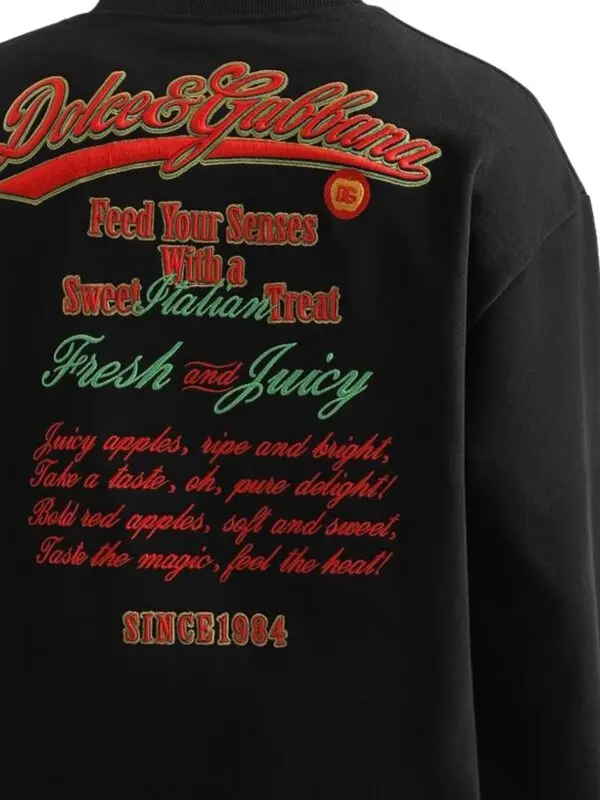 Dolce & Gabbana Printed Crewneck Sweatshirt