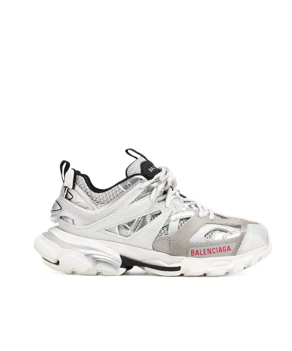 Balenciaga Track Lace-up Sneakers - Silver