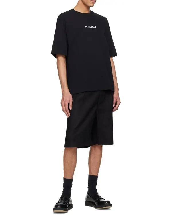 Maison Kitsuné Line Handwriting Oversized T-shirt