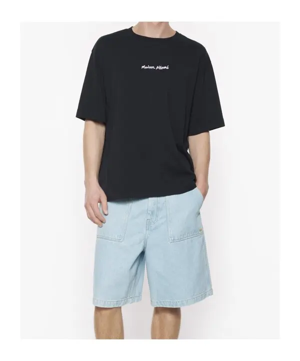 Maison Kitsuné Line Handwriting Oversized T-shirt