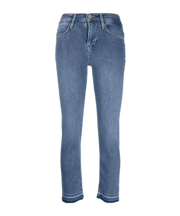 FRAME Le High Straight Leg Jeans