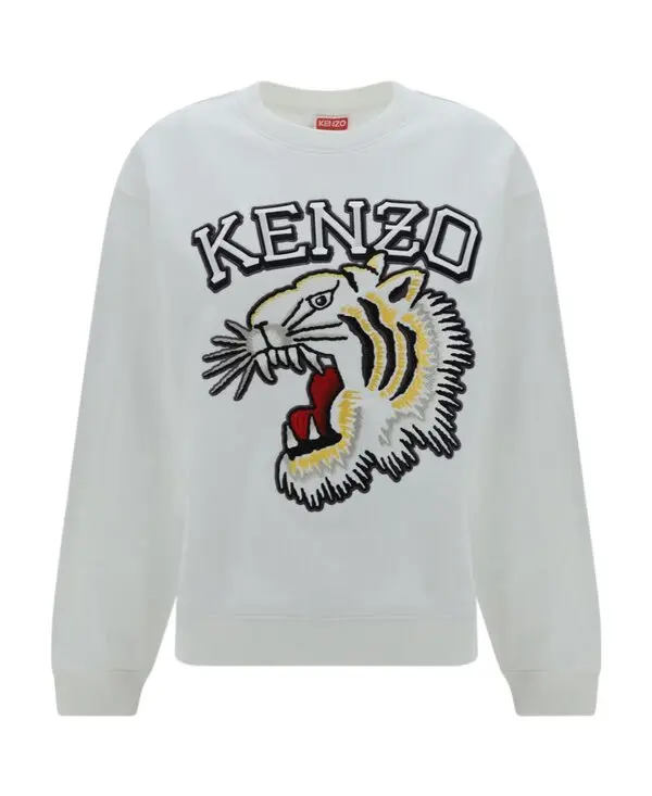 Kenzo Embroidered Tiger Crewneck Sweatshirt