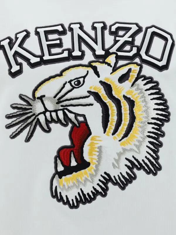 Kenzo Embroidered Tiger Crewneck Sweatshirt