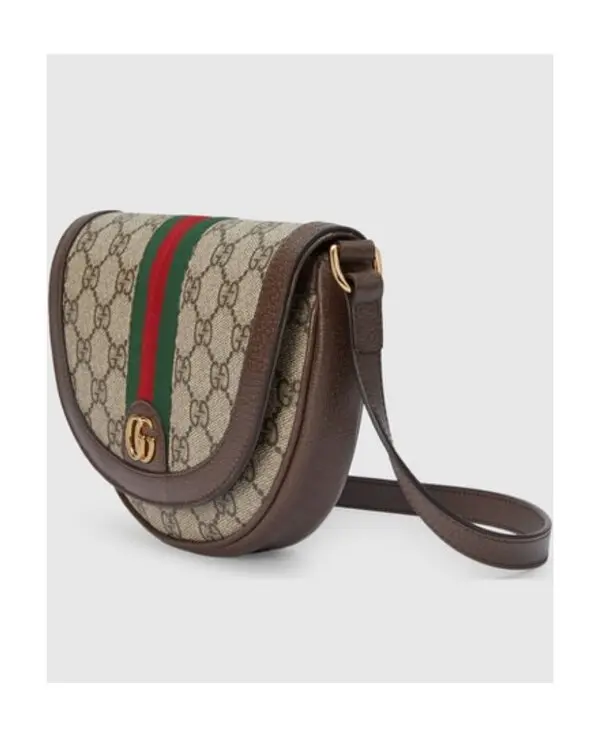 Gucci Ophidia Mini Shoulder Bag - Beige/ebony