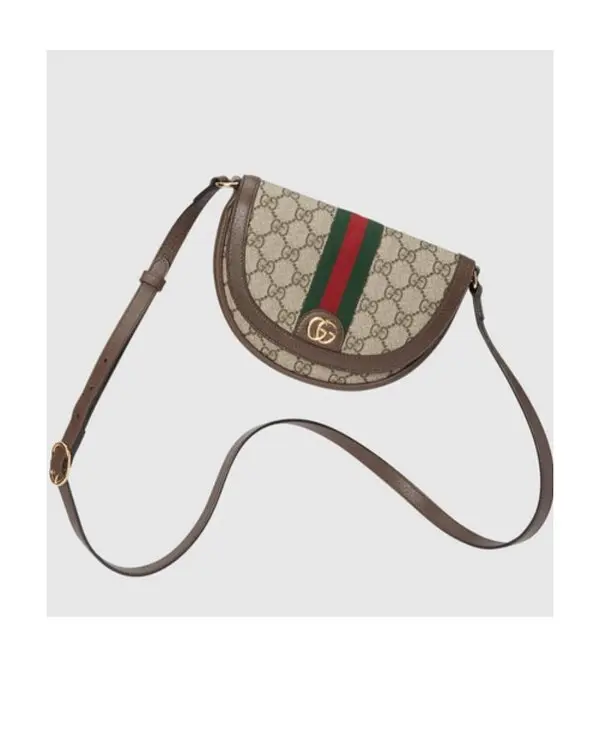 Gucci Ophidia Mini Shoulder Bag - Beige/ebony