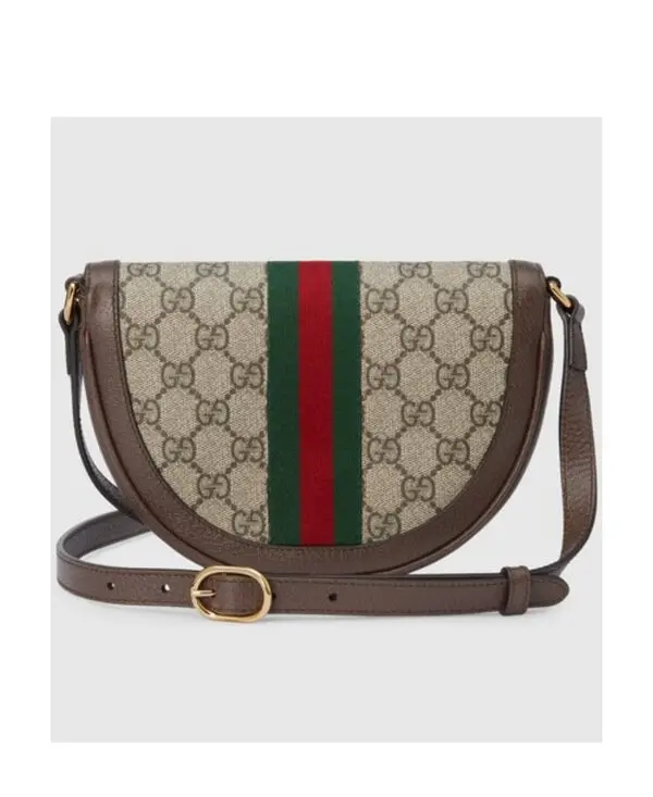 Gucci Ophidia Mini Shoulder Bag - Beige/ebony