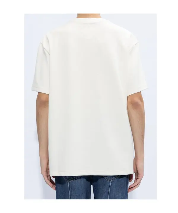 Mcm Item O-neck Short-sleeved T-shirt - White