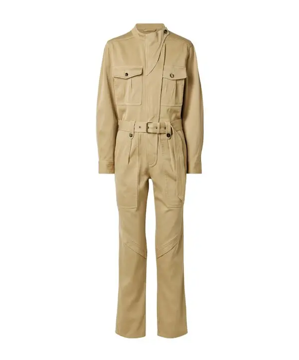 Isabel Marant Étoile Jelica Lace-up Jumpsuit - Beige
