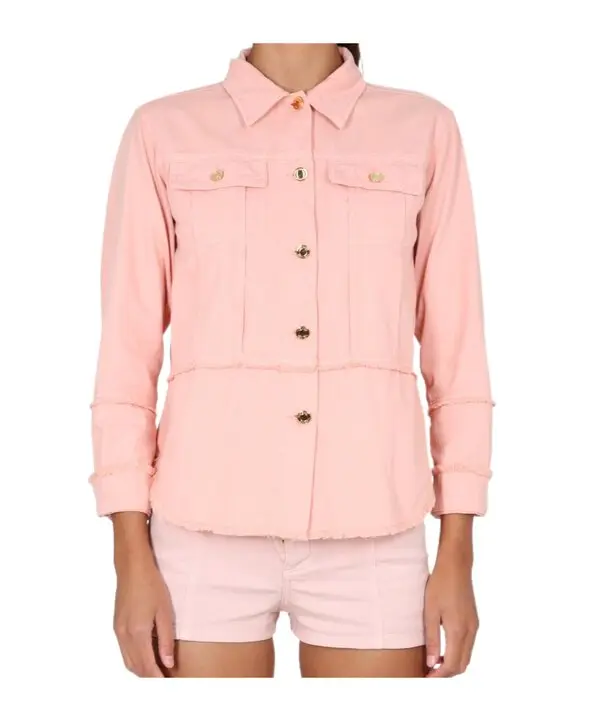 TOM FORD Long Sleeve Buttoned Denim Shirt