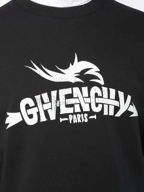 Givenchy Taurus Printed Long Sleeve Sweatshirt