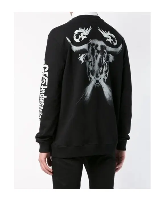 Givenchy Taurus Printed Long Sleeve Sweatshirt
