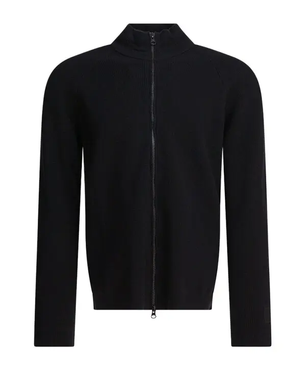 C.P. COMPANY Zippered Knitwear With Ribbed Accents