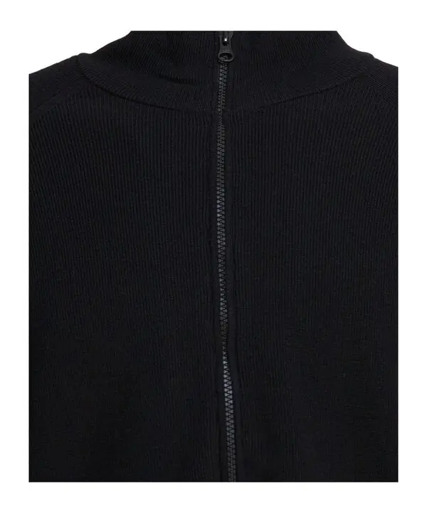 C.P. COMPANY Zippered Knitwear With Ribbed Accents