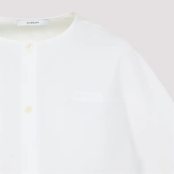Givenchy Cropped Logo Patch T-shirt - No