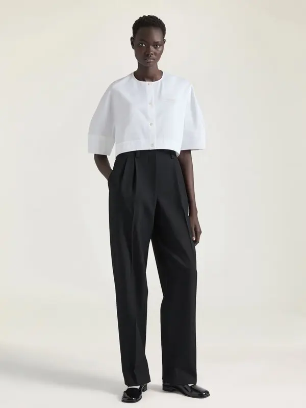 Givenchy Cropped Logo Patch T-shirt - No