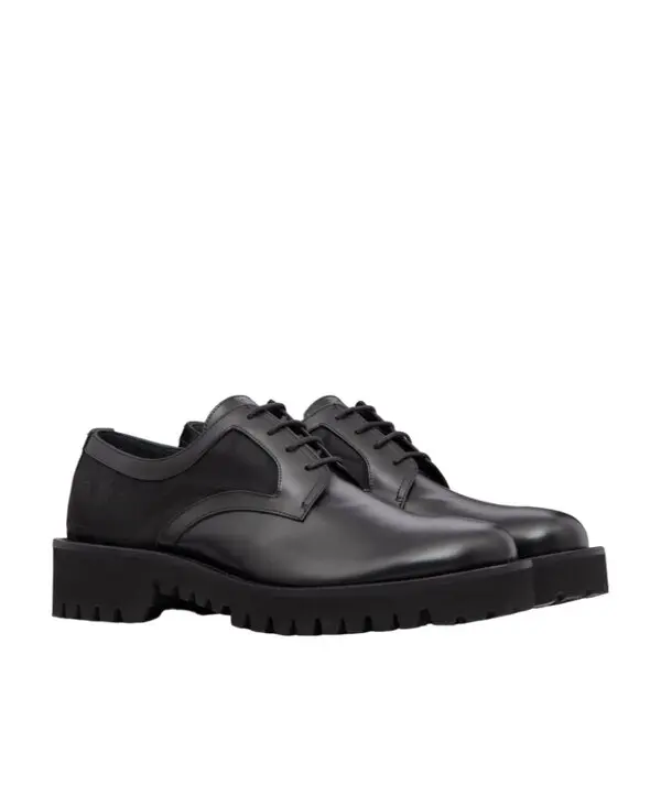 Valentino Garavani Toile Iconographe Lace-up Derby