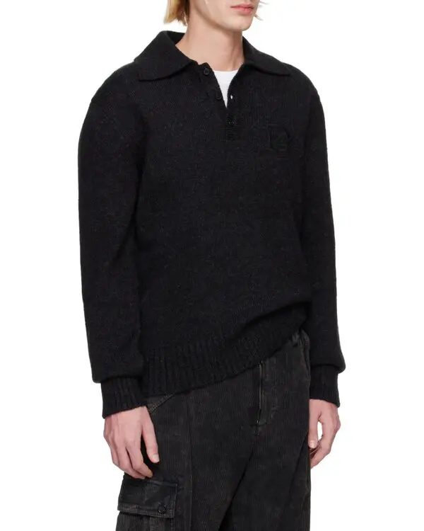 Dolce & Gabbana Dolce Gabbana Dg Logo Embroidered Knitted Polo Shirt