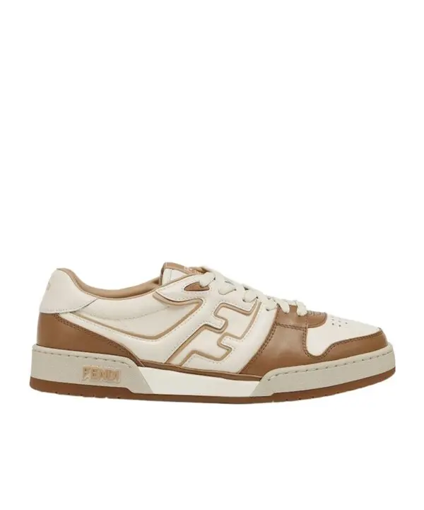 Fendi Low Top Sneakers - Nude