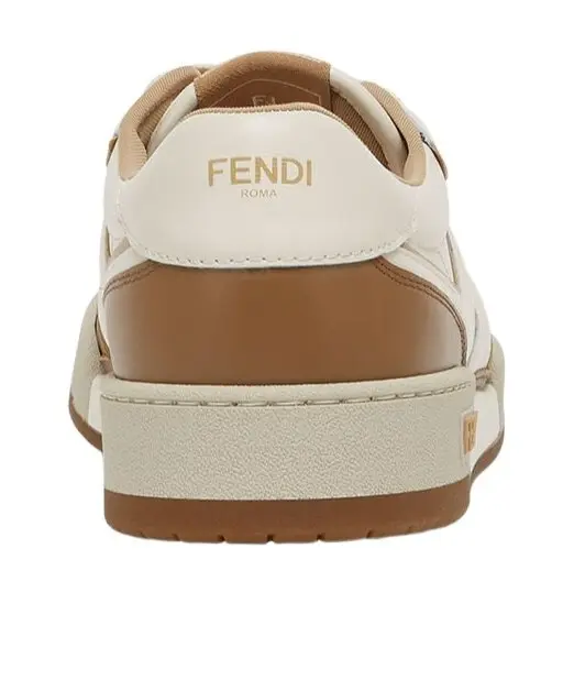 Fendi Low Top Sneakers - Nude