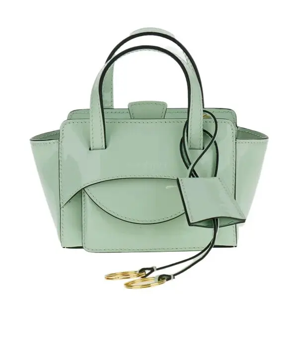 HIDESINS Mini Top Handle Shoulder Bag - Green