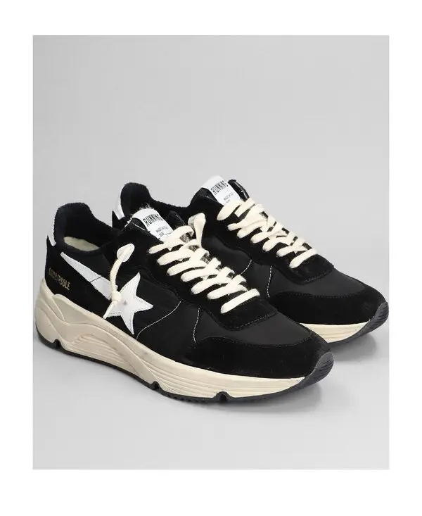 GOLDEN GOOSE Lace-up Running Sneakers With Star Detail