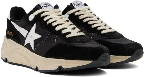 GOLDEN GOOSE Lace-up Running Sneakers With Star Detail