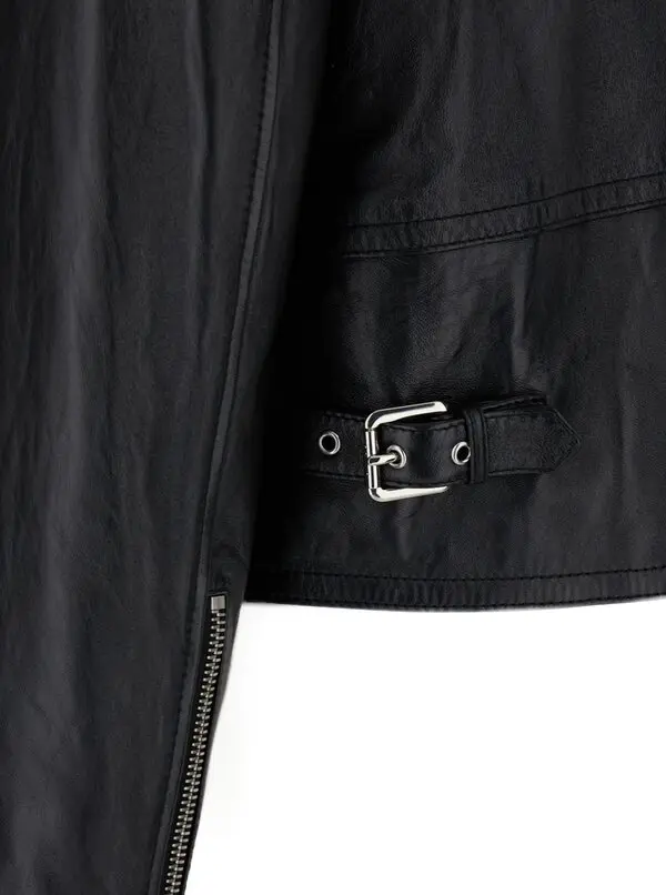 Celine Racer Blouson Jacket In Soft Lambskin