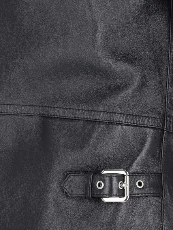 Celine Racer Blouson Jacket In Soft Lambskin
