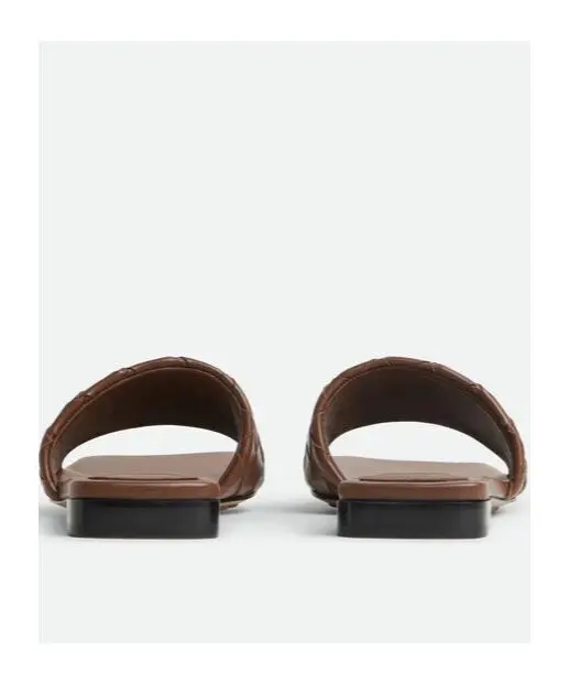 Bottega Veneta Parco Intrecciato Flat Sandals