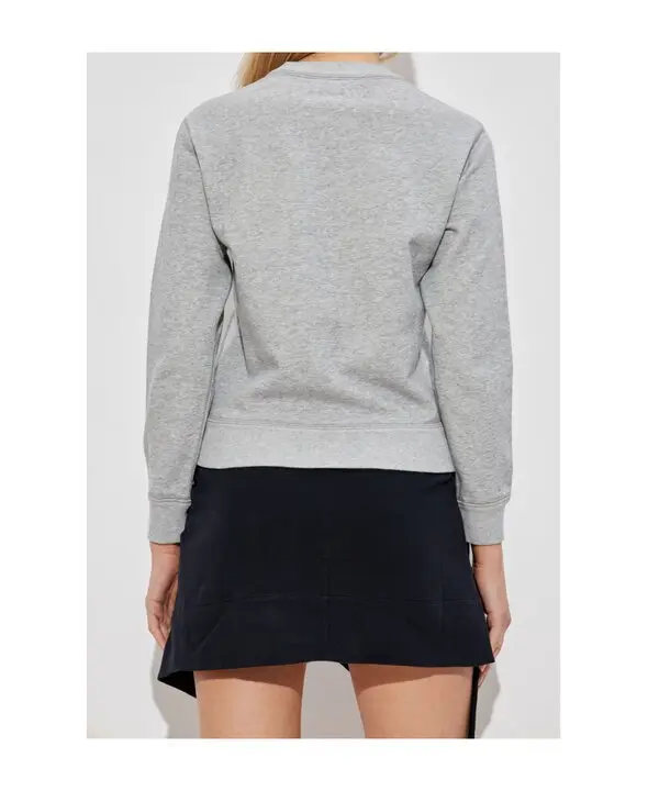 Isabel Marant Étoile Logo Print Sweatshirt - Gray