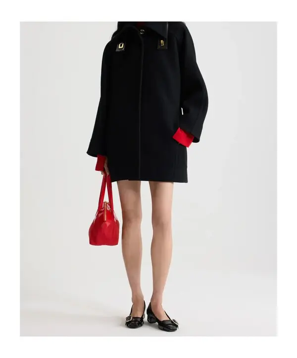 PATOU Collared Twist-lock Coat