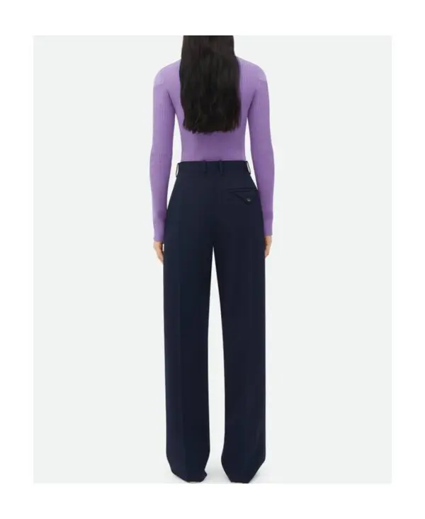 Bottega Veneta Pleat Front Tailored Trousers