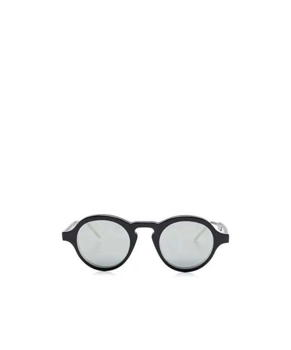Thom Browne Round Frame Sunglasses - White