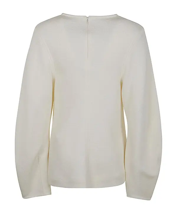 JIL SANDER Wide-sleeved Crewneck Jumper