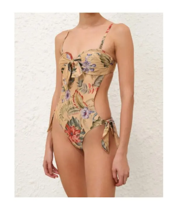 Zimmermann Coco Printed One Piece Swimsuit