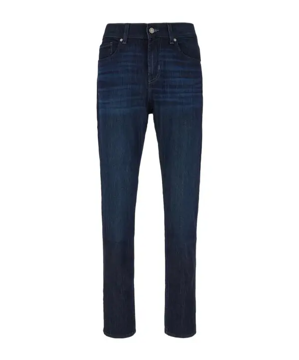 7 For All Mankind Dark Wash Jeans - Black
