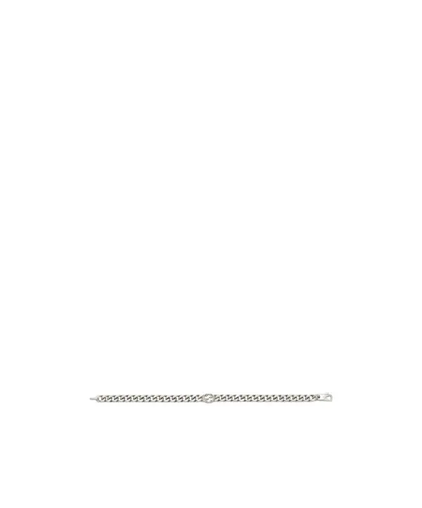 Gucci Interlocking G Charm Bracelet - Silver