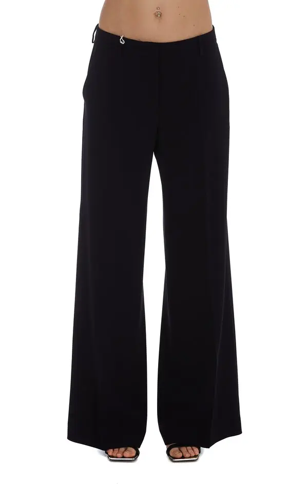Alberto Biani High-rise Wide-leg Trousers