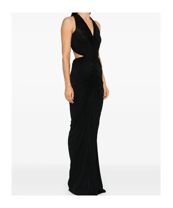 Rick Owens Poppy Maxi Dress - Black