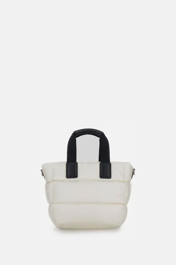 Moncler Mini Caradoc Tote Bag - White