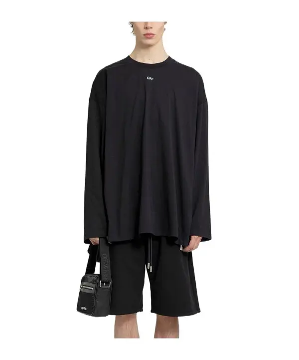 Off-White Logo Printed Crewneck T-shirt