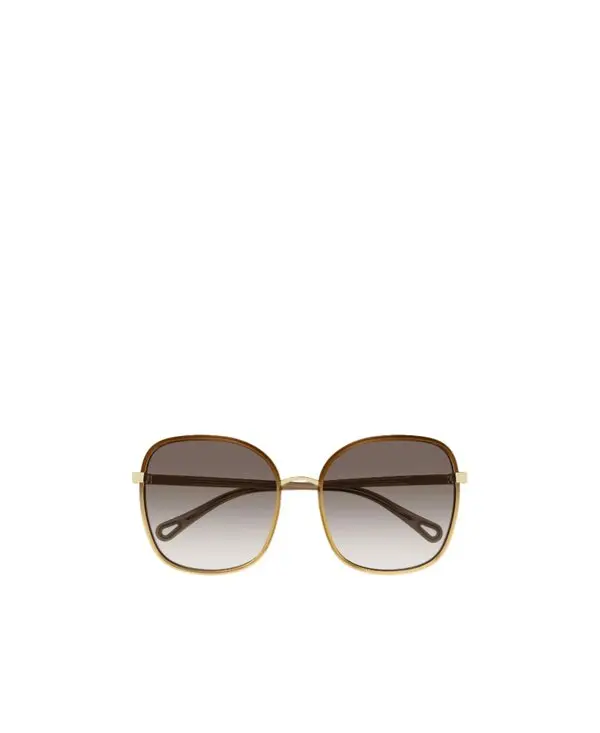 Chloé Square Frame Sunglasses - Multicolor