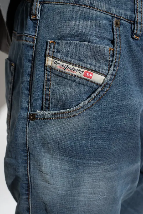 DIESEL® Krooley-e-ne Straight-leg Jeans