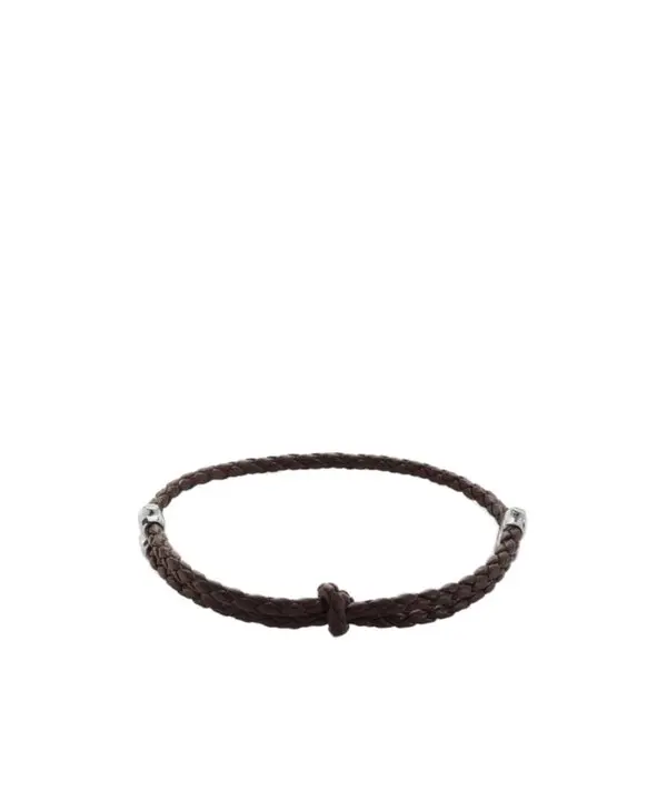 Bottega Veneta Leather Bracelet - Fondant