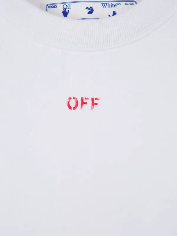 Off-White Stencil Slim-fit Sweatshirt