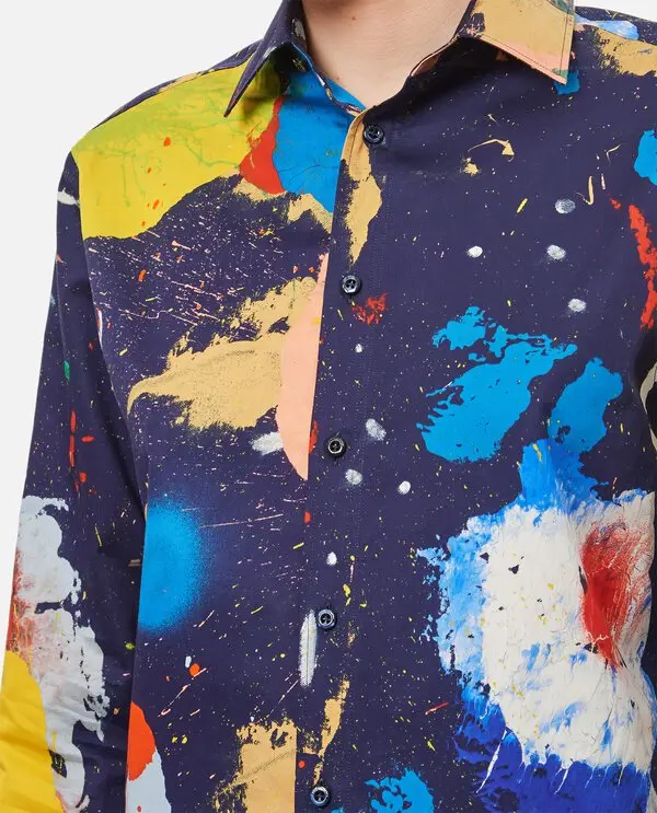 Ralph Lauren Abstract Printed Long Sleeve Shirt