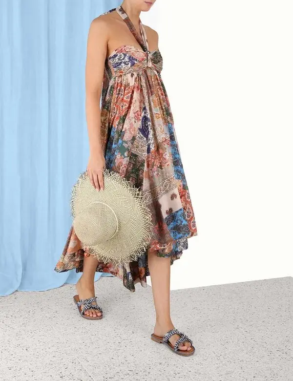 Zimmermann Devi Halterneck Maxi Dress